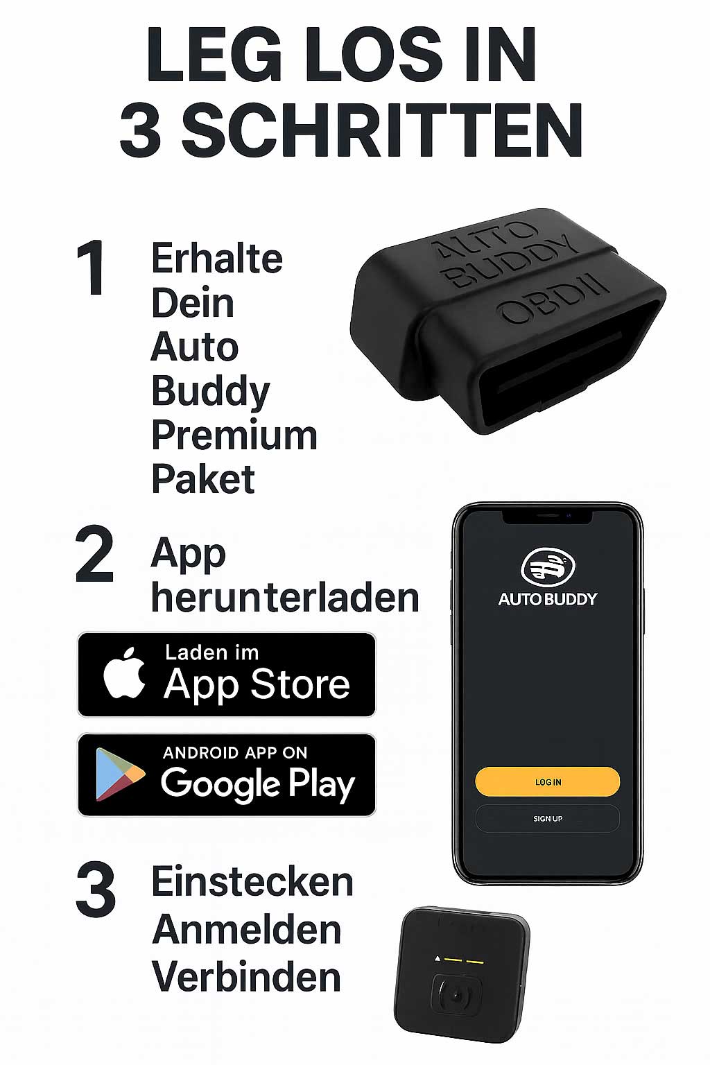 Auto Buddy Pro - Intelligentes Diagnosewerkzeug – AutoBuddy EU